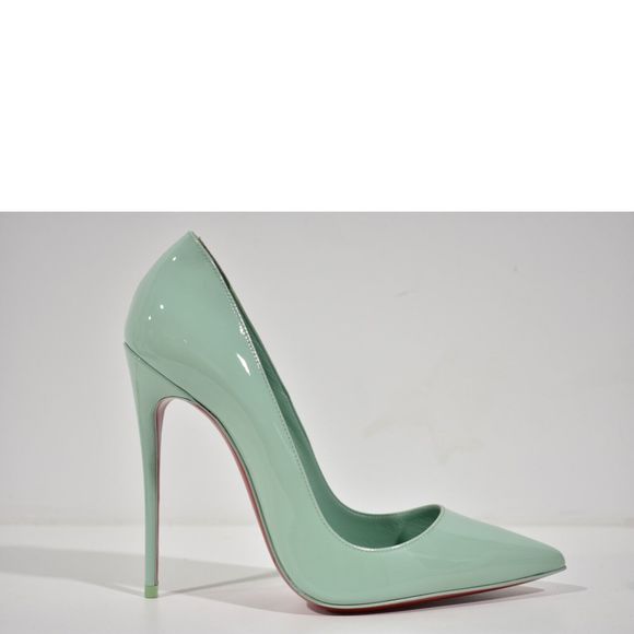 Shoes | Christian Louboutin So Kate 12 Oxy Blue Patent Leather Stiletto ...